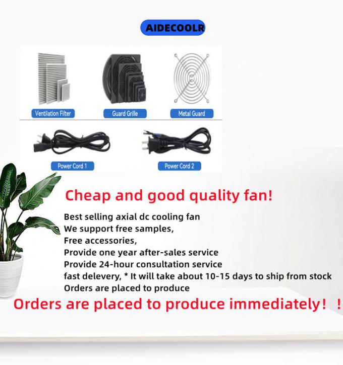 Stable 3000Rpm 12 Volt DC Blower Fan , 40x40x10mm Brushless Computer ...