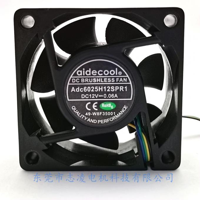 Sturdy Waterproof Desktop Exhaust Fan For PC Case Lightweight