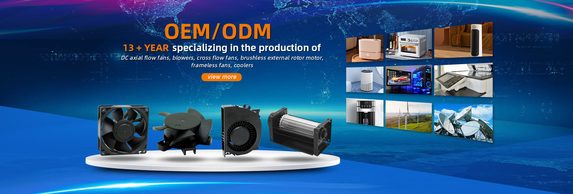 Quality Cooling Blower Fan & DC Axial Cooling Fan factory from China